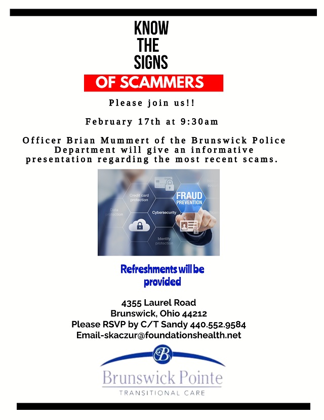 Know The Signs of Scammers